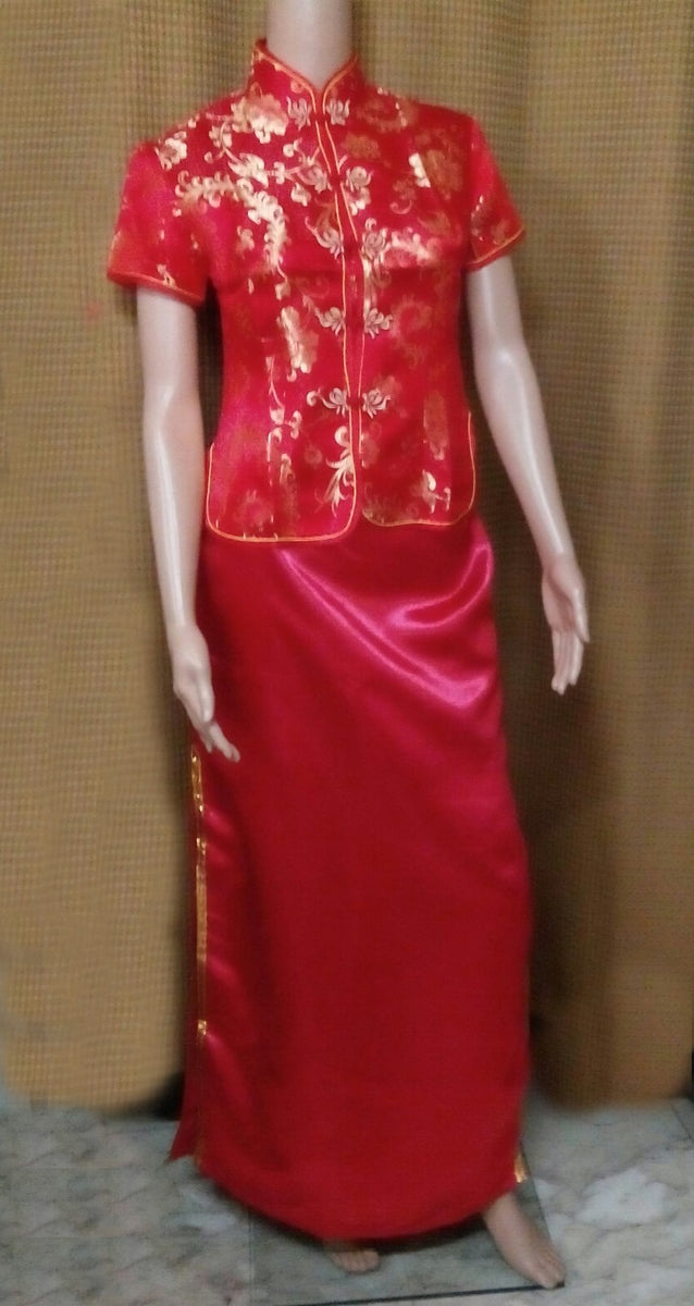 Chinese Red Costume 2 – Sonia Lee's Costume Central