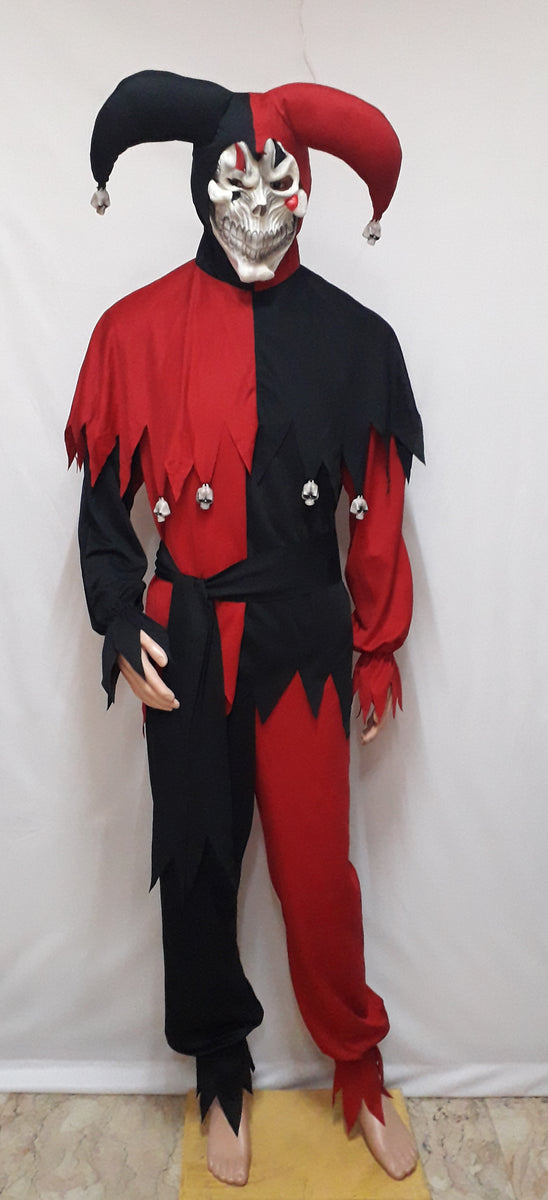 Evil Jester Costume, For Sale – Sonia Lee's Costume Central