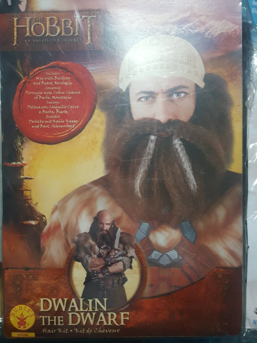 Hobbit Wig and Mustache – Sonia Lee's Costume Central