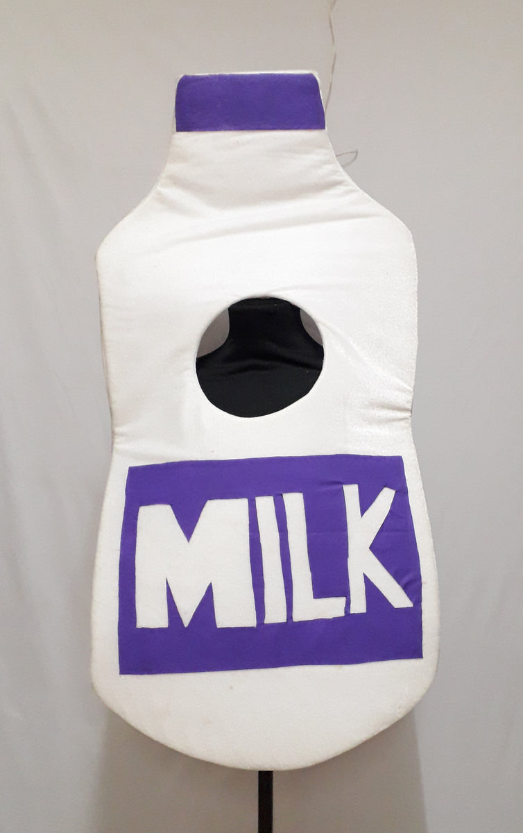 Milk Costume for Nutrition Week – Sonia Lee's Costume Central